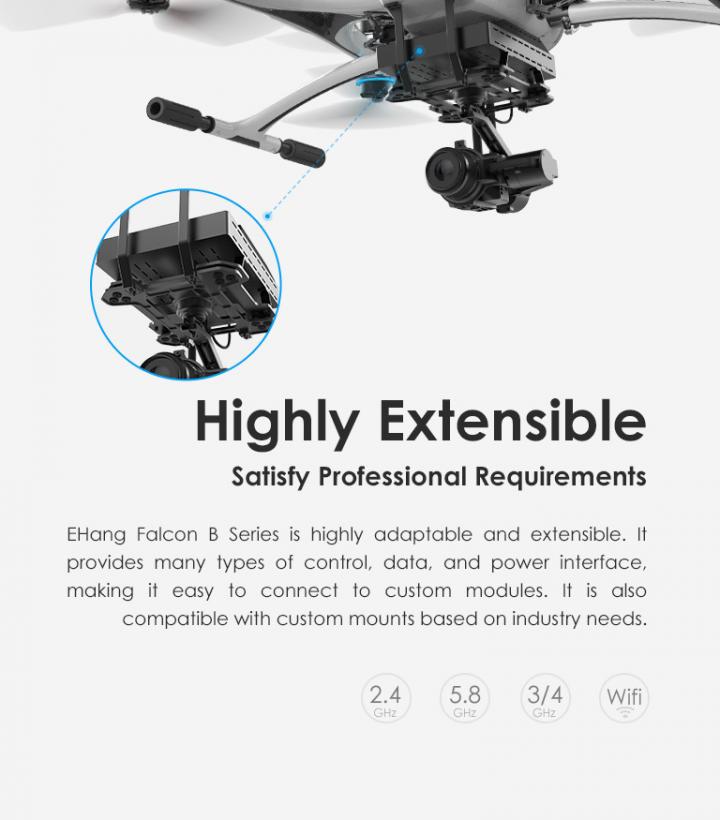 EHang Falcon B Series - High-Performance Commercial Drone | WAC Magazine
